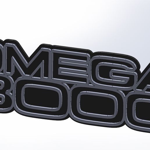 👽 Logo Opel Omega 3000・ STL File for 3D printing and CNC machining ...