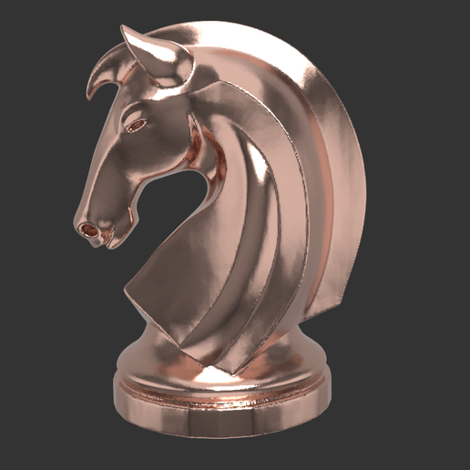 STL file horse head 🐎 (OBJ)・3D printable design to download・Cults