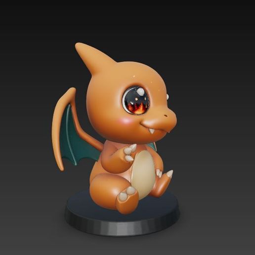 chibi shiny charizard