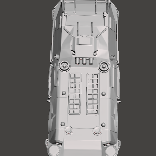 🎨 FAN ART ALIEN APC M757 Colonial Marines・ OBJ File for 3D printing・Cults