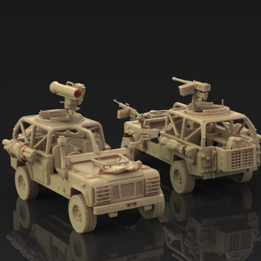 STL file Land Rover WMIK 2IN1 🪖 ・3D print object to download・Cults