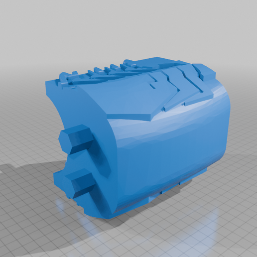 👨 Iron Man Blaster (small build plate)・Free 3D File for ・Cults