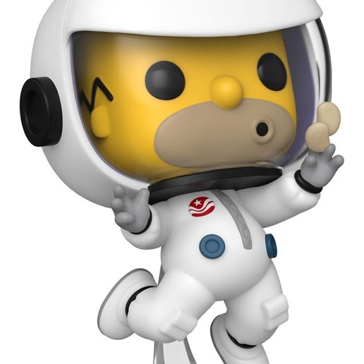 STL file FUNKO POP The Simpsons Homer Astronaut - Special Edition ...
