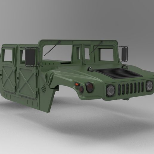 🧞‍♂️ Humvee HMMWV 1/8 scale・ STL File for 3D printing・Cults