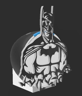 🍎 Suporte Alexa Echo Pop Batman・Archivo STL para Impresión 3D・Cults