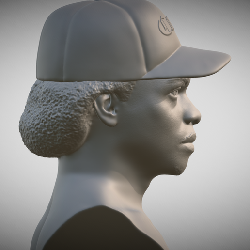 👤 Eazy-E bust for 3D printing・ STL File for 3D printing・Cults