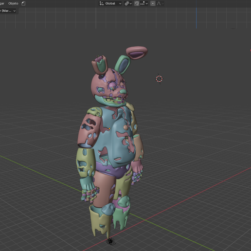 🎬 Springtrap FNAF 2 MOVIE Cosplay Prototype・ STL File for 3D printing ...