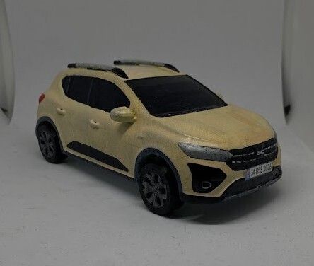 🚗 Dacia Sandero Stepway - 1:24 Scale 3D Printable Car Model・ STL File ...