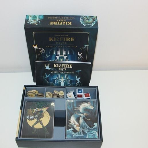 ♟ Kinfire Delve Organizer Insert・Free STL File for 3D printing・Cults