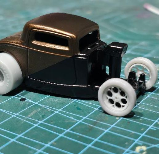 🛞 Rear Drag wheel (1/64 Scale)・ STL File for 3D printing・Cults