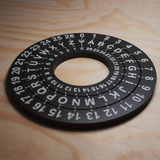 STL file A1Z26 Cipher Ring by Physis 💍 ・3D printing design to download ...