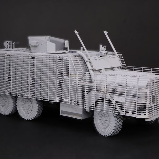 👽 British Army Mastiff 2 Bar Armour・ 3D File for 3D printing・Cults