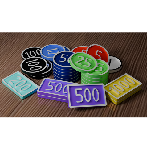 🃏 Poker chips - Poker chips・Free STL File for 3D printing・Cults