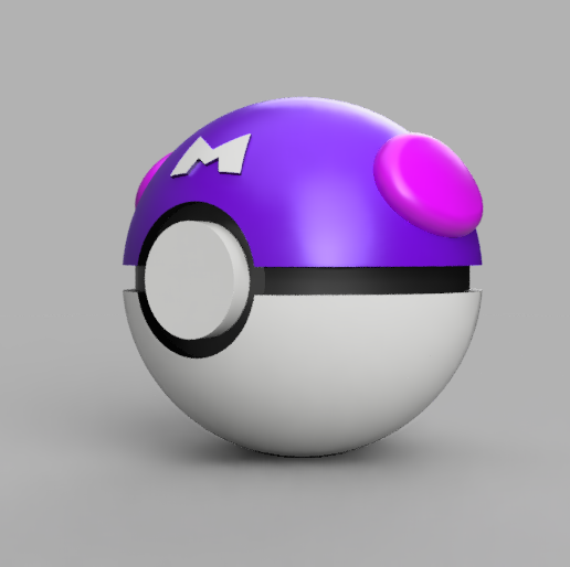 🐉 Pokemon Gen 1 Pokeball Set and Stand・ STL File for ・Cults