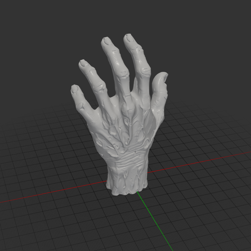 🧟 Zombie Hand・Free STL File for 3D printing・Cults