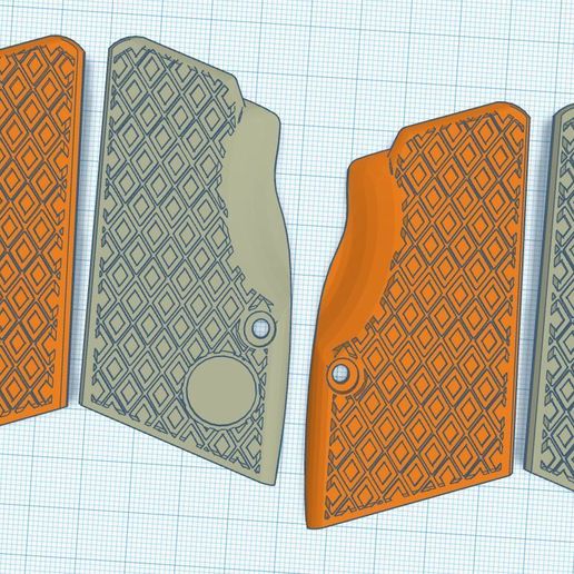 🖼️ Tanfoglio Limited Custom Large Frame Grips・ STL File for 3D printing ...