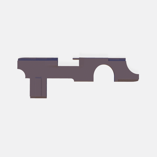 🔫 Airsoft Fire Selector Switch Plate For V2 Gearbox・Free STL File for ...