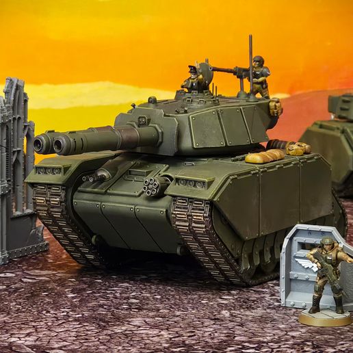 🦣 Imperial Mammoth Tank・ 3D File for 3D printing・Cults