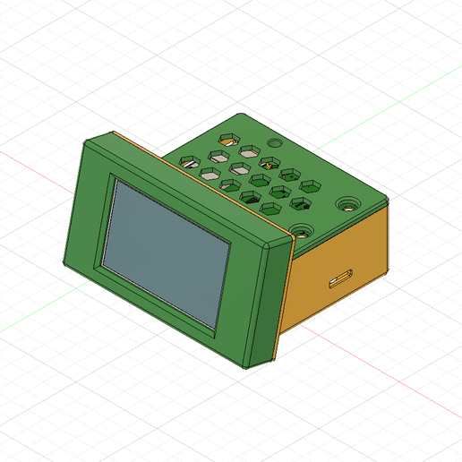 👽 MMDVM Housing for Radpberry Pi 3B Nextion 3.2"・Free STL File for 3D ...
