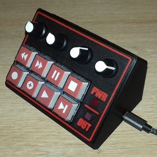 STL file MIDI controller for Arduino Pro Micro (32U4) 💾 ・3D printable ...