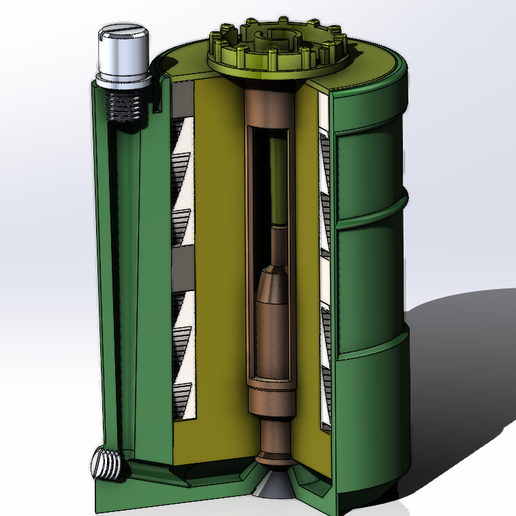 🎒 PFM "Pilka" Anti-Personnel Mine・ STL File for 3D printing・Cults