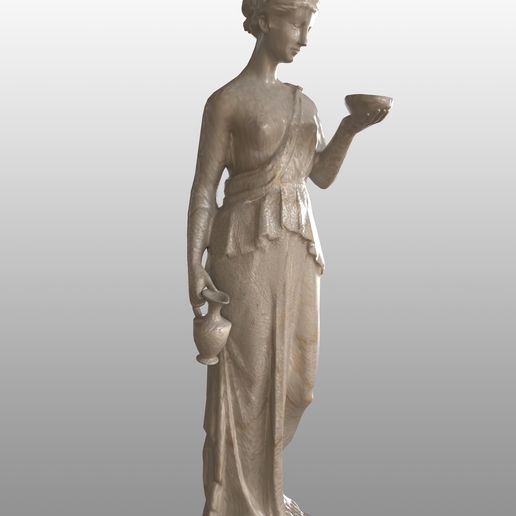 👩 Woman Statue・Free STL File for ・Cults