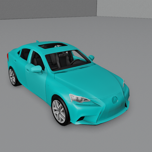 STL file Lexus IS350 👽 ・3D printing idea to download・Cults
