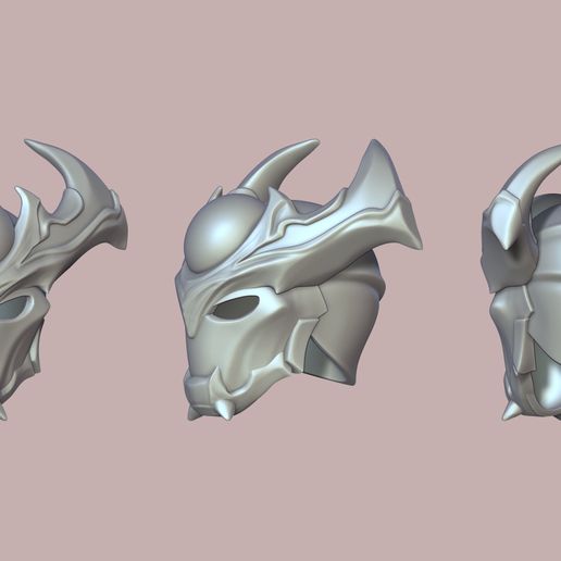 STL file Odyssey aatrox Mask - League Of Legends - LOL - Wild Rift ...