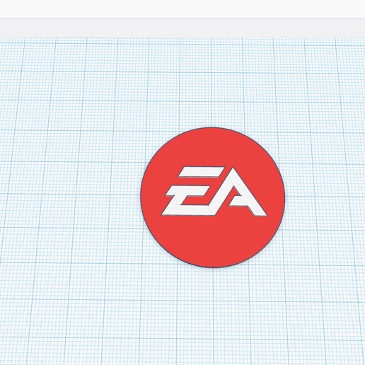 🖼️ Logotipo de EA Games・Archivo STL para Impresión 3D・Cults