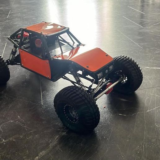 🚁 axial capra interior・ STL File for 3D printing・Cults