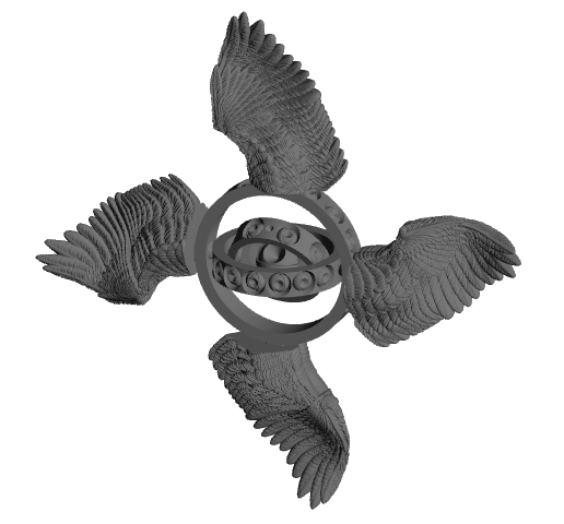 👼 Ophanim・ STL File for 3D printing・Cults