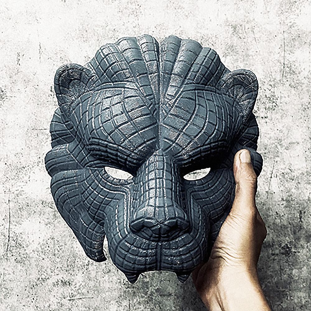 Работа Squid Game Mask Vip Lion Mask 3d Print Model напечатанная в