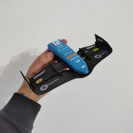 🪶 Franco Colapinto F2 - Front Wing 2024・ 3D File for 3D printing・Cults