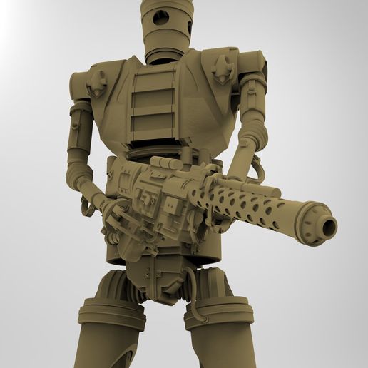 🤖 ig-11 from mandalorian 3D print model・ STL File for ・Cults