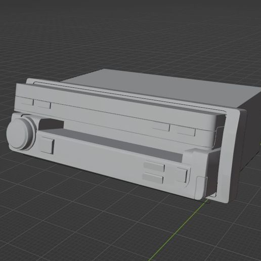 STL file CD Player Radio 💽 ・Model to download and 3D print・Cults