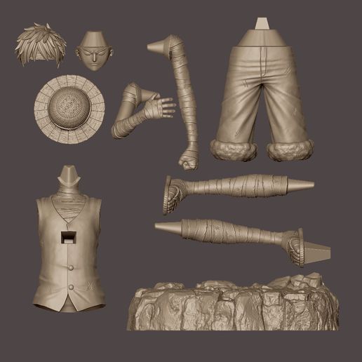 luffy armour