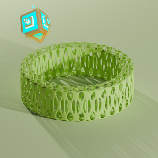 💍 Wire ring・Free STL File for 3D printing・Cults