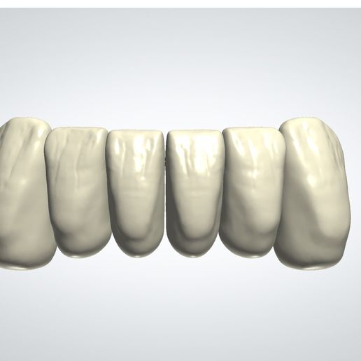 🦷 3Shape Library Lower_Natural_3・ STL File for 3D printing・Cults