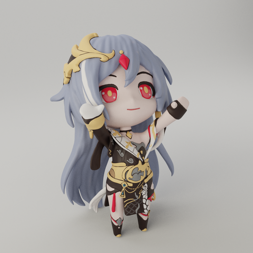 🥉 Herrscher of Sentience (chibi) - Honkai Impact 3rd・Free 3D File for ...