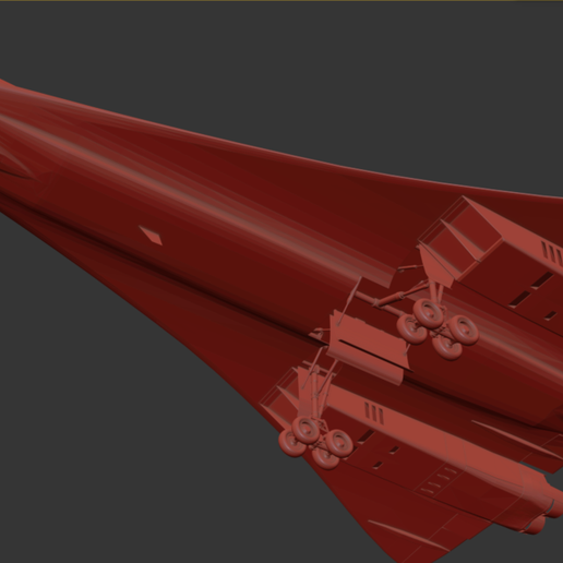 🥰 Atomic Hearts Plane / Jet・Free 3D File for ・Cults