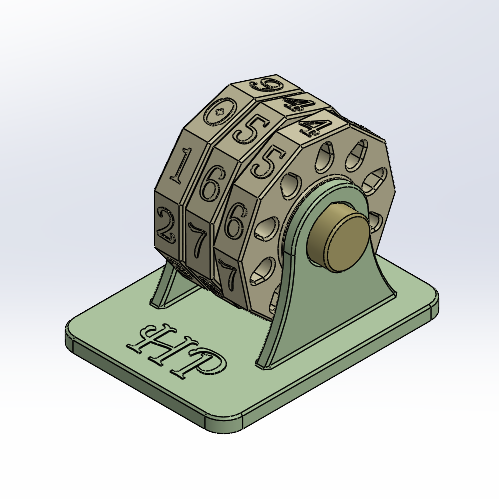 🎲 HP Counter RPG D&D - Contador de Vida・ STL File for 3D printing・Cults