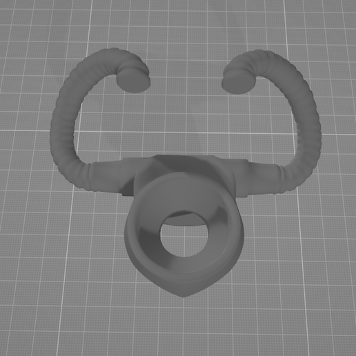 🦸‍♂️ Lego Black Manta Breathing Tubes・ OBJ File for 3D printing・Cults