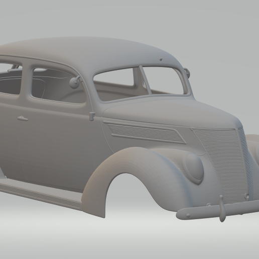🚙 ford model 78 sedan tudor 37・ STL File for ・Cults
