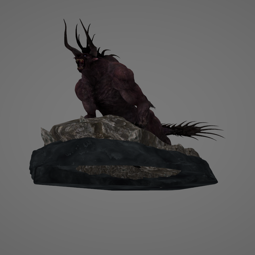 STL file MONSTER HUNTER BEHEMOTH FIGURE 👹 (OBJ)・3D print design to ...