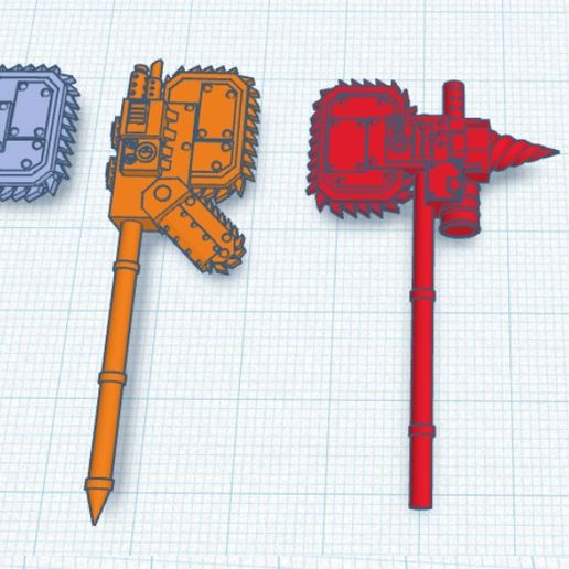 STL file big chain choppas 🎲 ・Model to download and 3D print・Cults