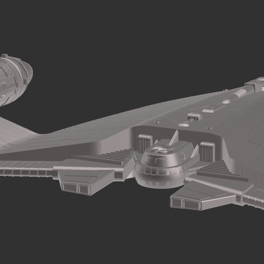⭐ Star Trek Neptune Class (Warp Delta)・ STL File for 3D printing・Cults