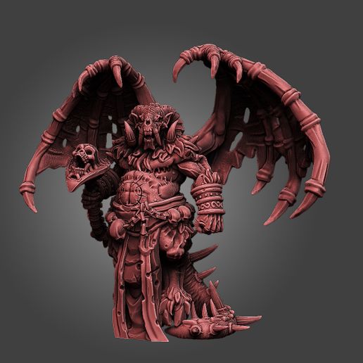 🎲 D&D Orcus・ STL File for 3D printing・Cults
