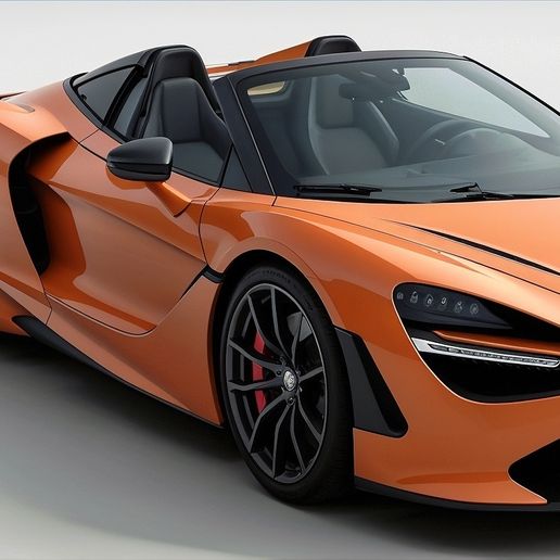 🕷️ McLaren Artura Spider 2025 Concept・ STL File for 3D printing・Cults