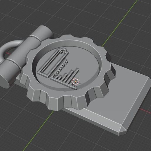 3D file Reboot animated series Logo and Glitch badge 📛 ・3D print object ...