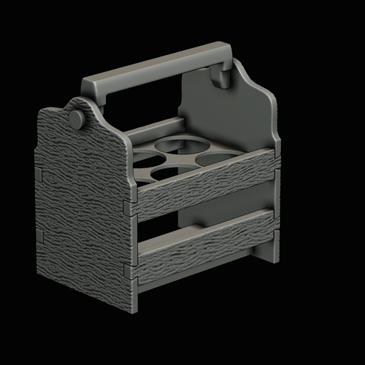 🪵 wood box crate beer cans 66mm for 3D printing imitation wood・Free 3D ...